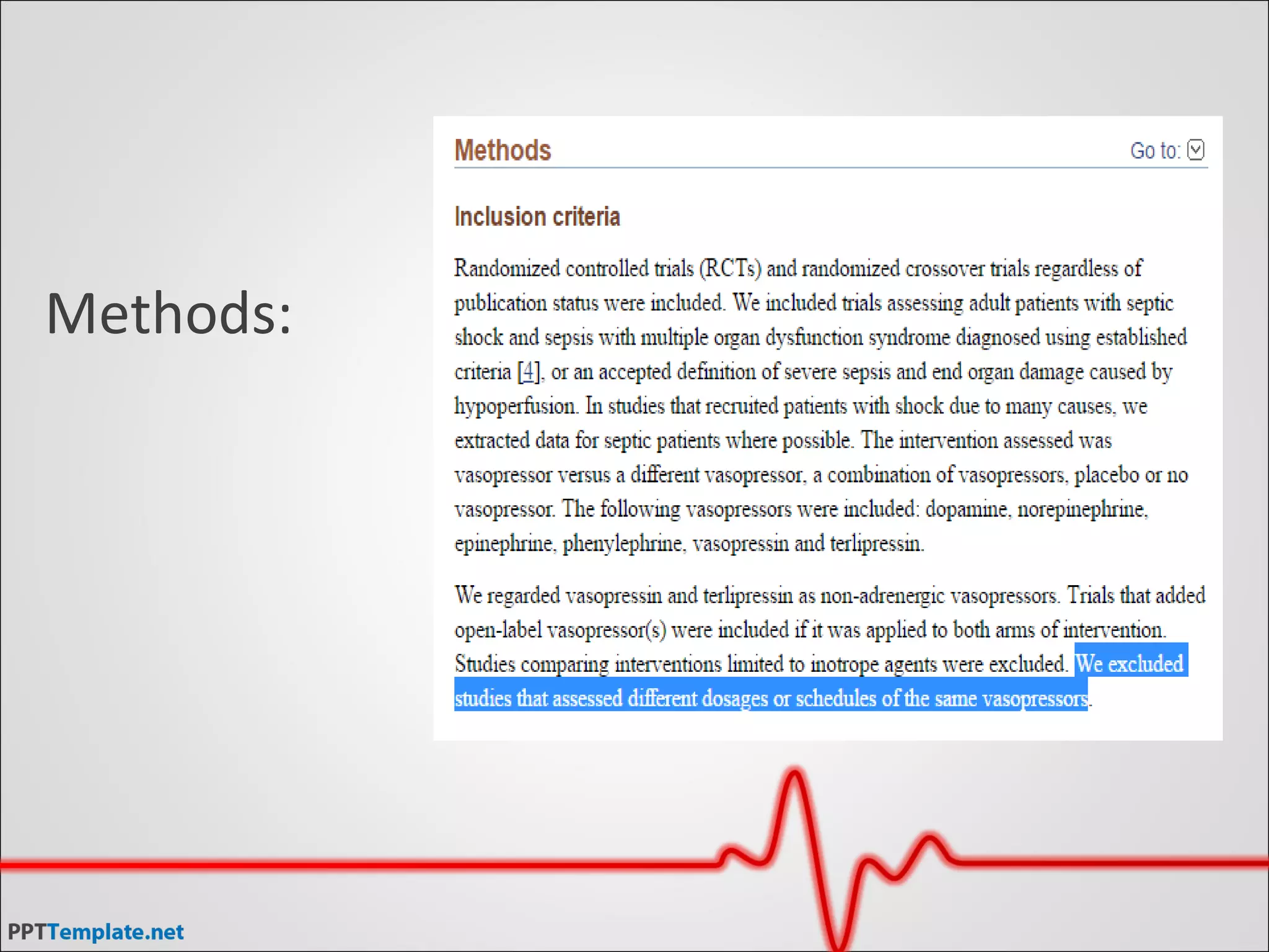 Critical appraisal example systematic review and meta-analysis | PPT