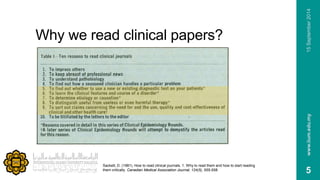 Critical appraisal guideline | PPTX