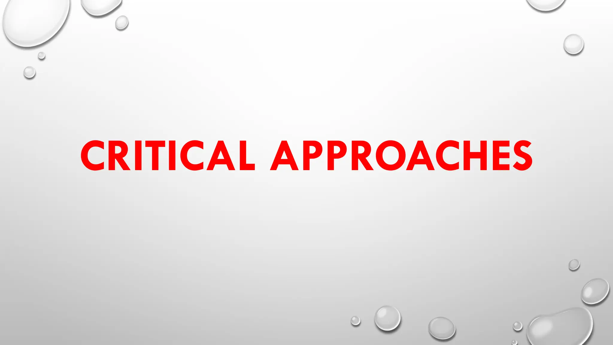 Critical approaches 21st century literaturepptx | PPTX