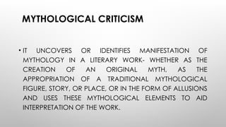 Critical approaches 21st century literaturepptx | PPTX