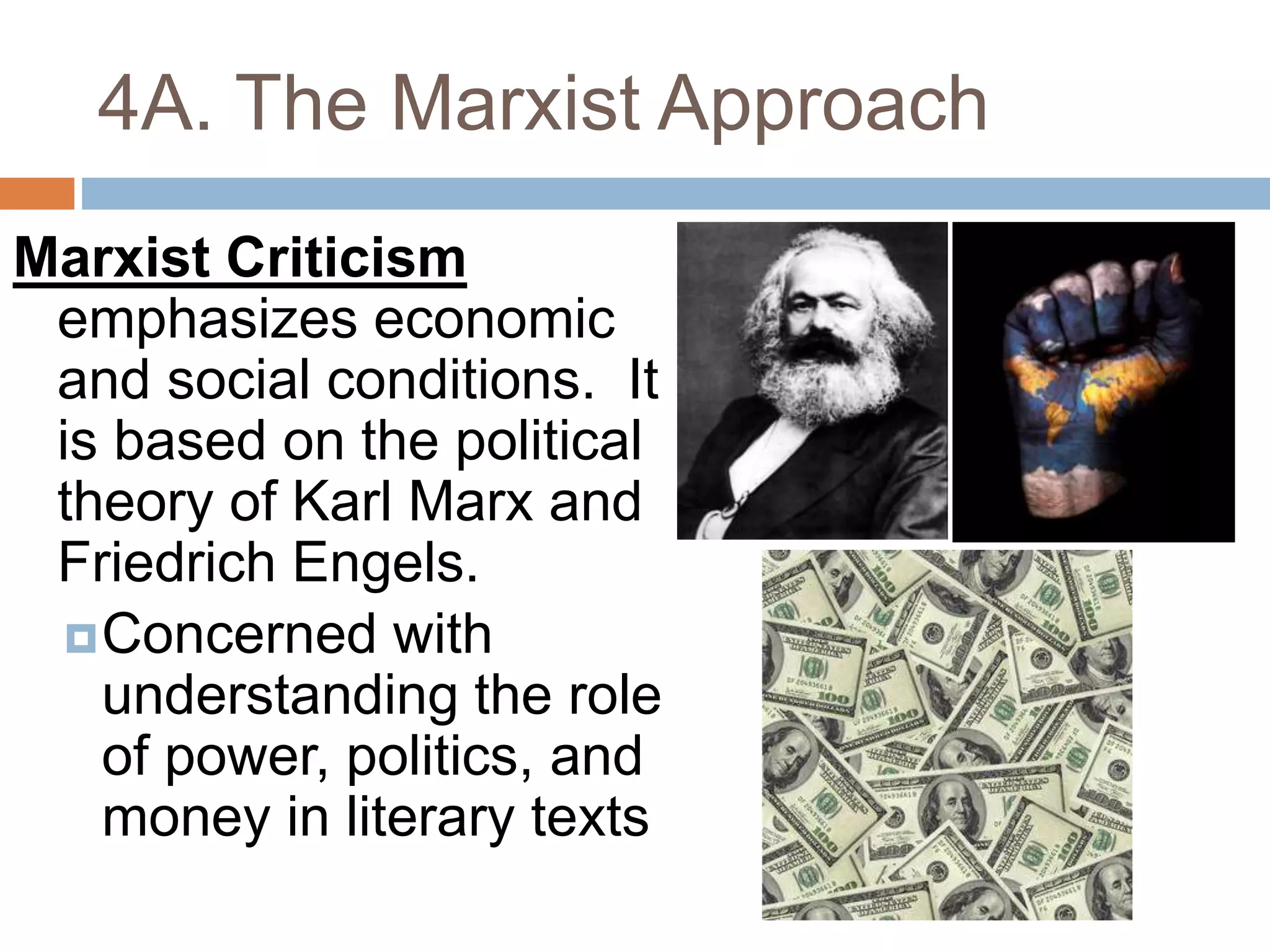 CRITICAL APPROACHES TO LITERATURE | PPTX