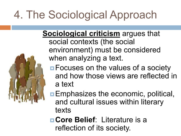 CRITICAL APPROACHES TO LITERATURE | PPTX