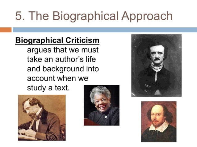 CRITICAL APPROACHES TO LITERATURE | PPTX