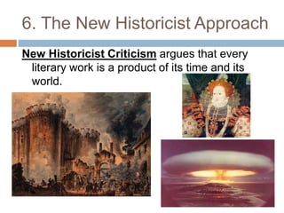CRITICAL APPROACHES TO LITERATURE | PPTX