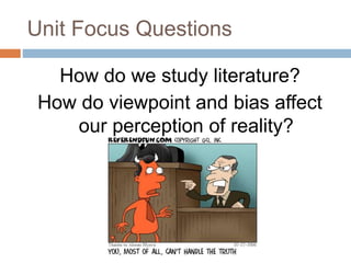 CRITICAL APPROACHES TO LITERATURE | PPTX