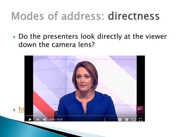 Critical approaches - modes of address | PPT