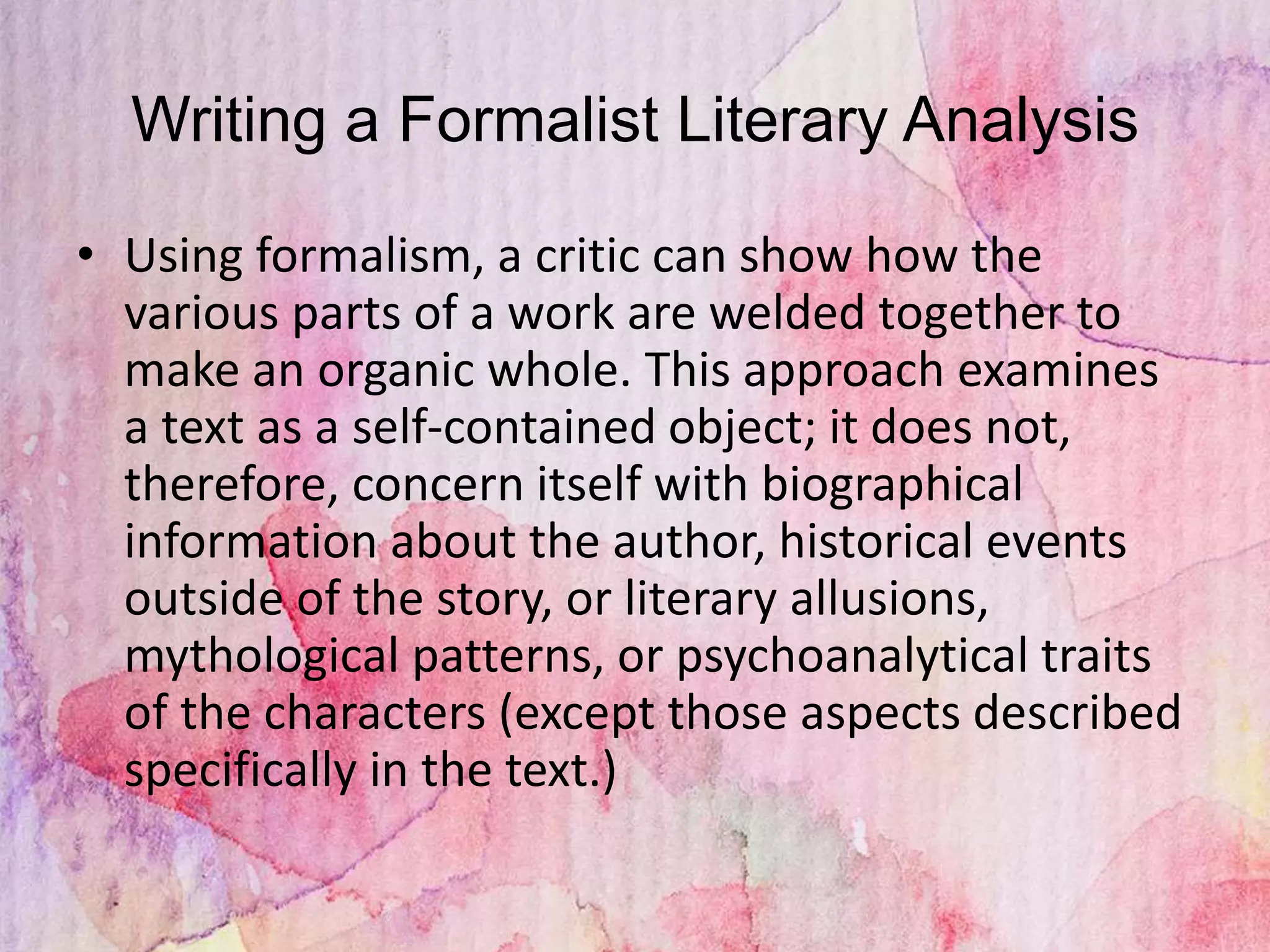 Critical Approaches: Types of Literary Criticism | PPTX