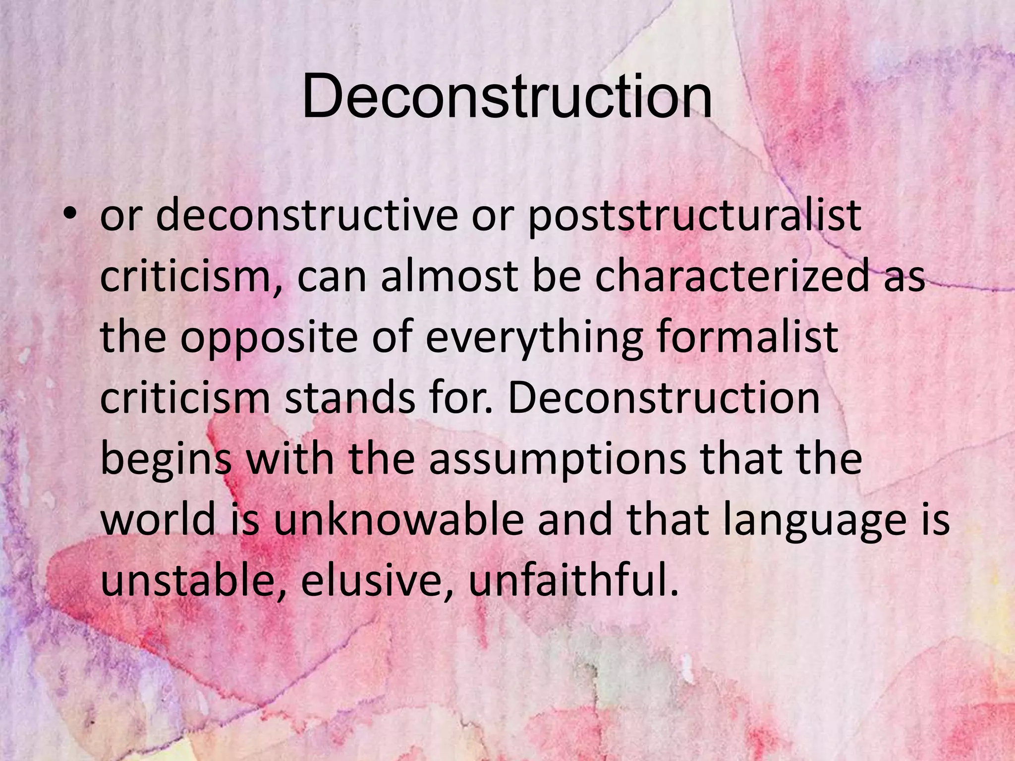 Critical Approaches: Types of Literary Criticism | PPTX