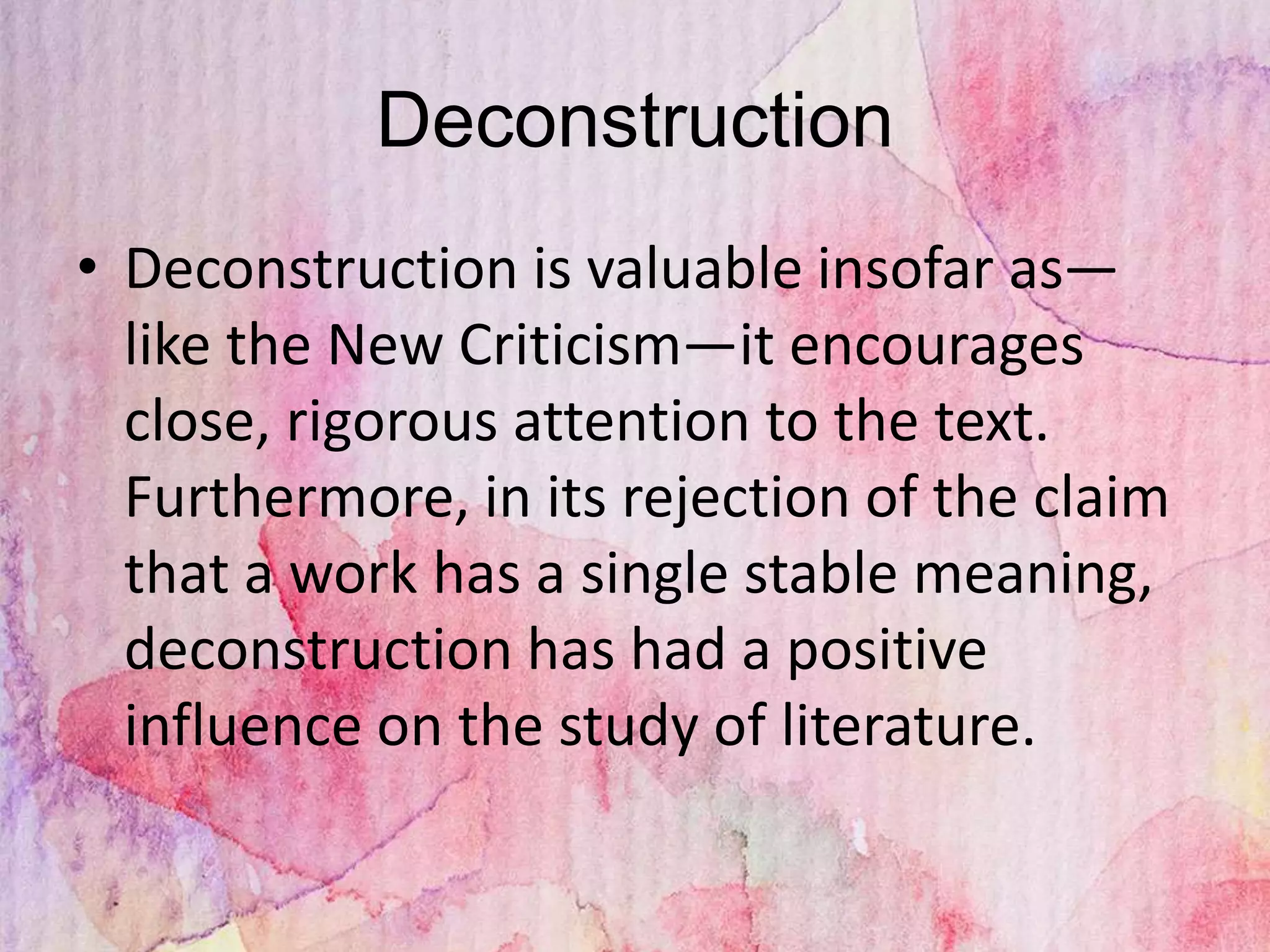 Critical Approaches: Types of Literary Criticism | PPTX | Books and ...