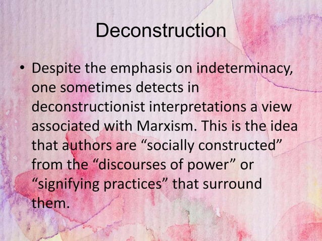 Critical Approaches: Types of Literary Criticism | PPTX | Books and ...