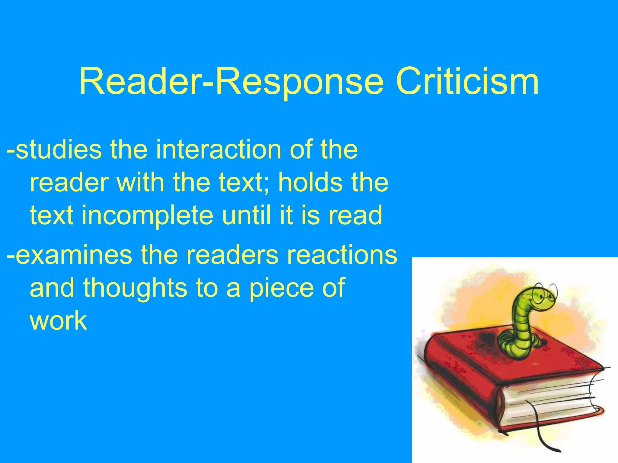 Critical Approaches to Literature2.ppt