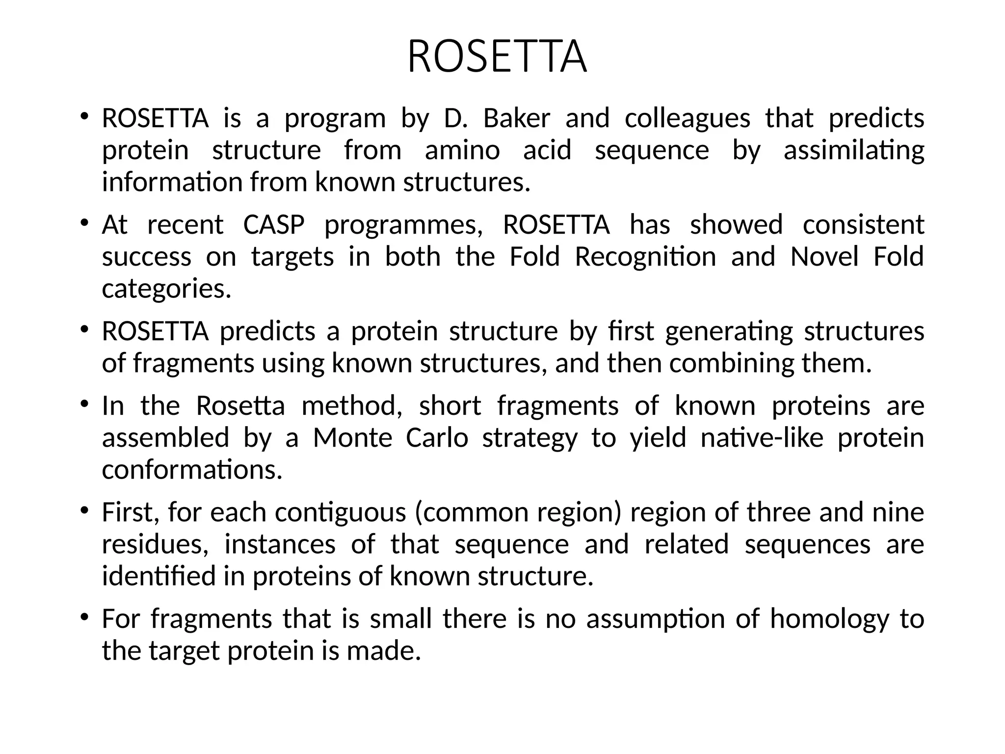 Critical Assessment Of Structure Prediction Pptx Chemistry Science