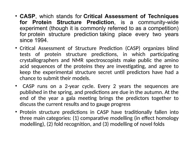 Critical Assessment of Structure Prediction.pptx | Chemistry | Science