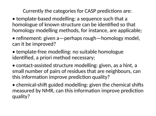 Critical Assessment of Structure Prediction.pptx | Chemistry | Science