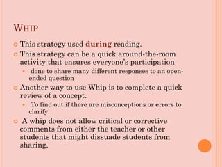 Critical assignment #1 reading strategies | PPT