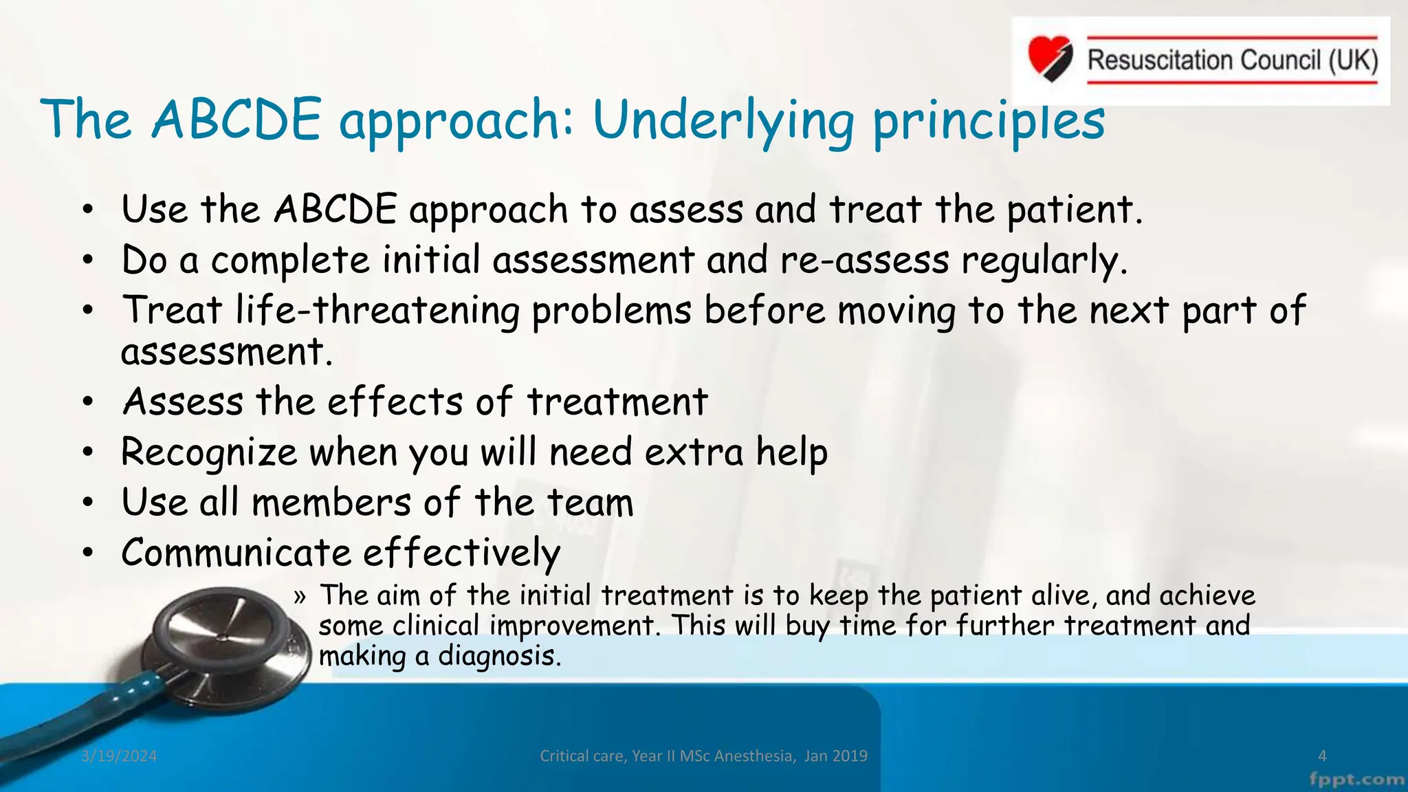 recognition or approach of critically ill patient.pptx