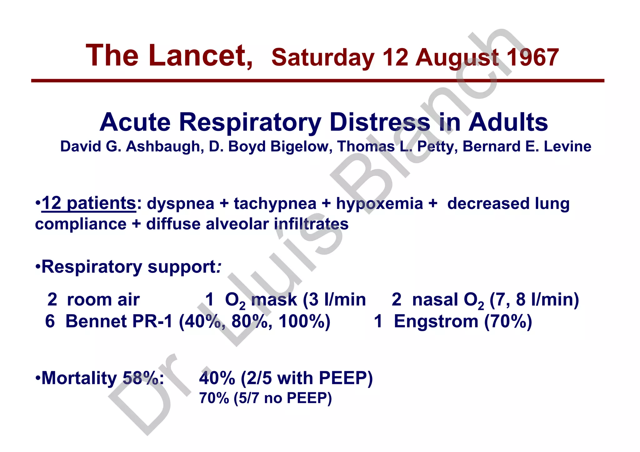 The best definition of ARDS | PDF