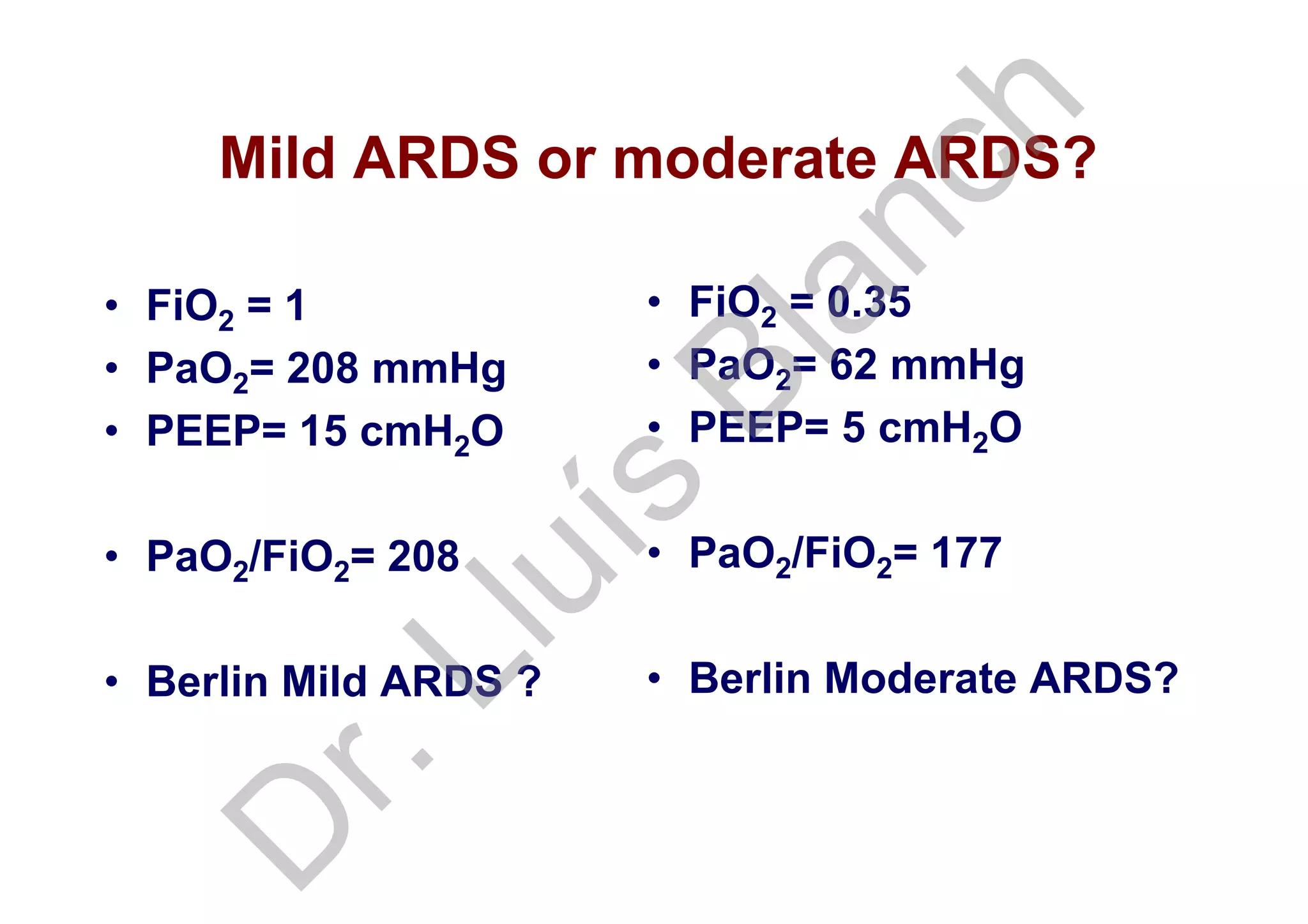 The best definition of ARDS | PDF