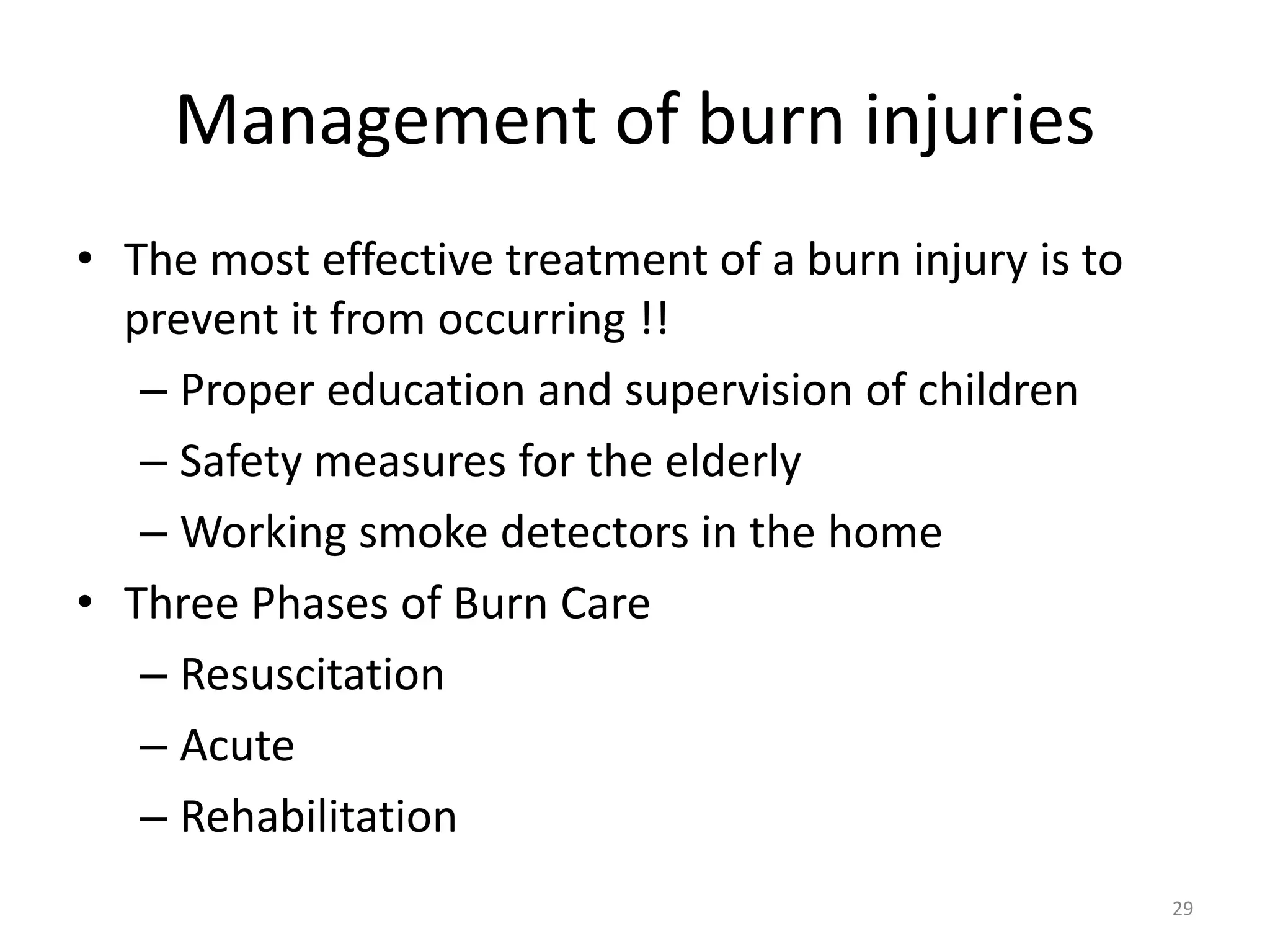 Critical care in burns patients | PPTX