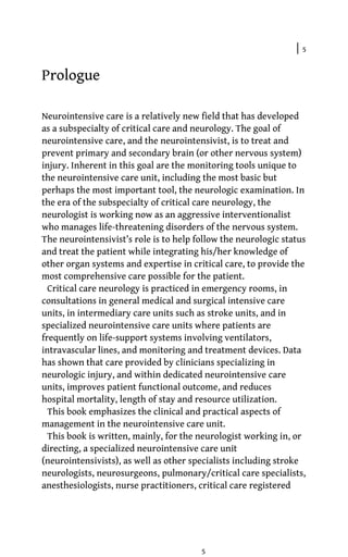 Critical care in neurology | PDF