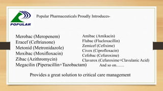 CRITICAL CARE MANAGEMENT AND USES OF ANTIBIOTICS.pptx