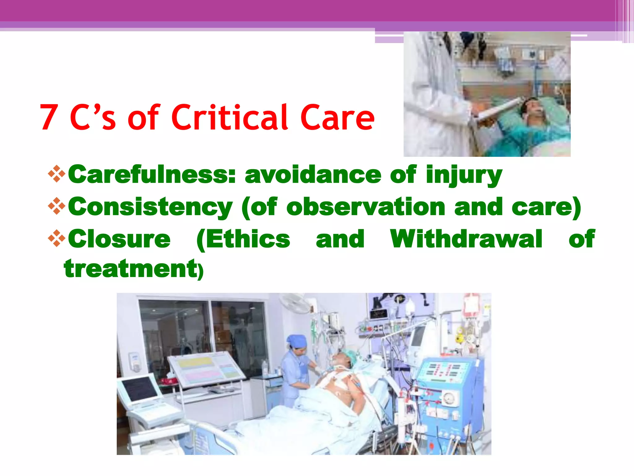 Critical care nursing | PPTX