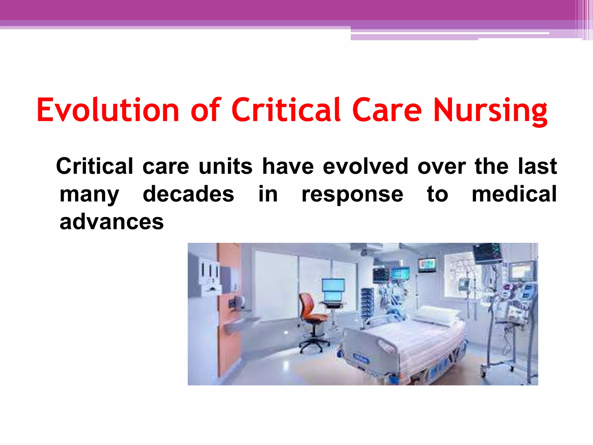 Critical care nursing | PPTX