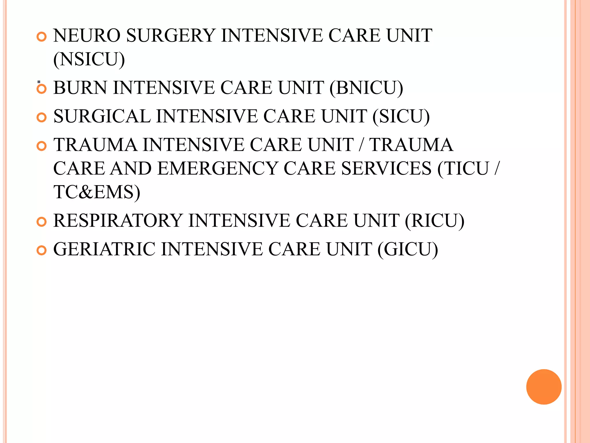 Critical care Nursing . | PPTX