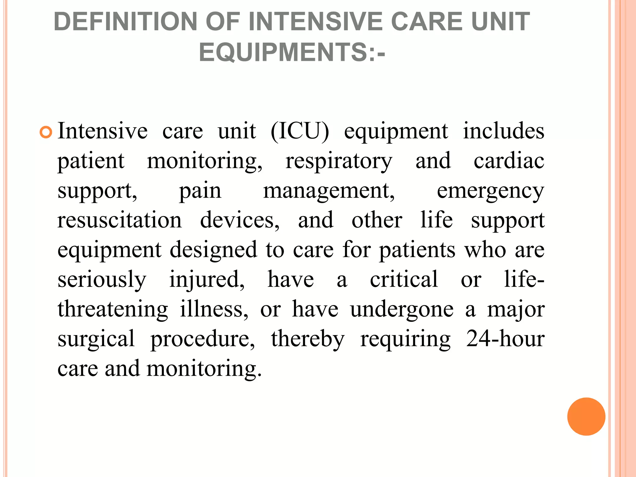 Critical care Nursing . | PPTX