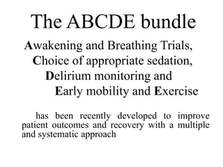 Critical care rehabiitiaon | PPTX