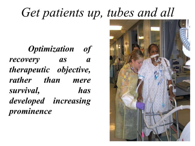 Critical care rehabiitiaon | PPT