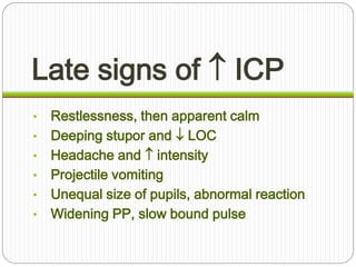 Critical care to head injured patient | PDF