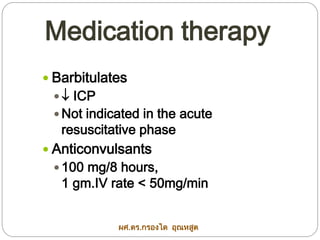 Critical care to head injured patient | PDF