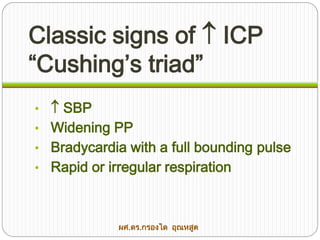 Critical care to head injured patient | PDF