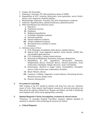 Critical care treatment guidelines Govt of India | PDF