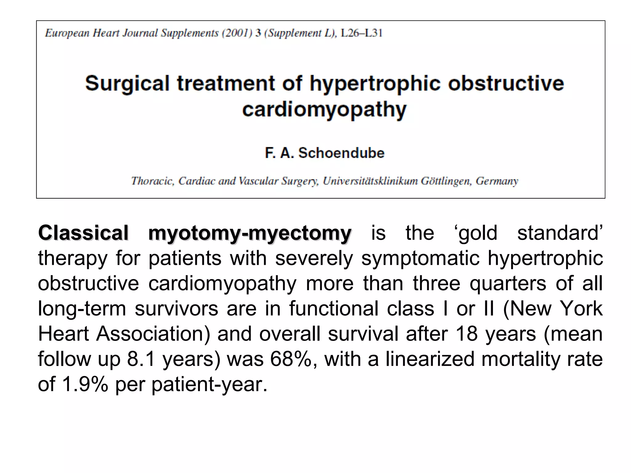 Systolic anterior motion of mitral valve - SAM | PPT | Heart and ...