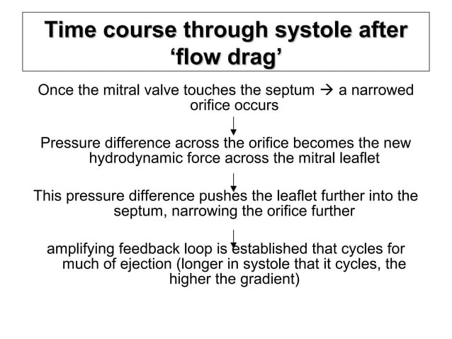 Systolic anterior motion of mitral valve - SAM | PPT | Heart and ...