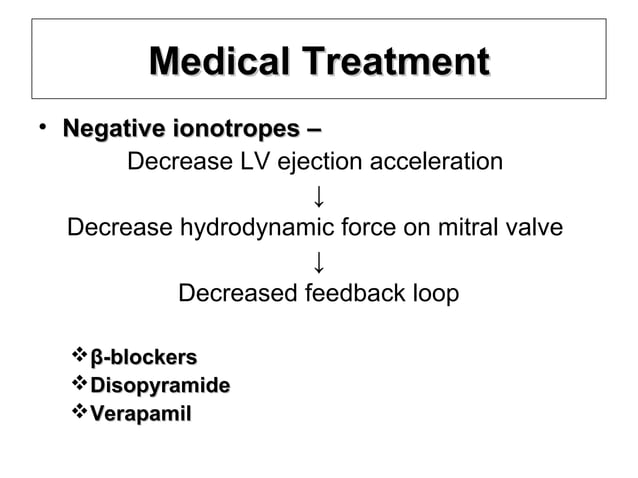 Systolic anterior motion of mitral valve - SAM | PPT | Heart and ...