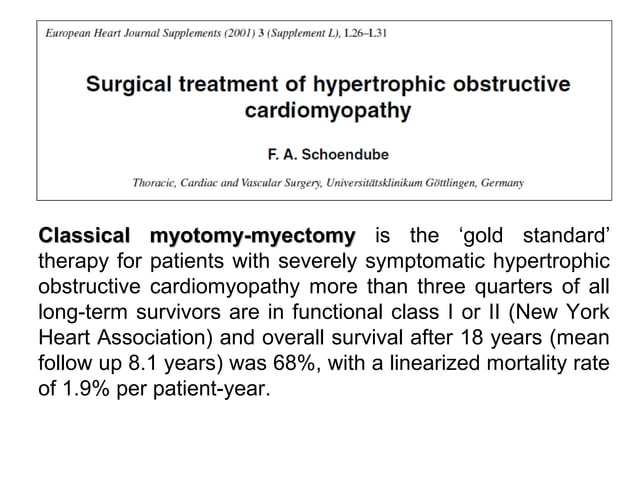 Systolic anterior motion of mitral valve - SAM | PPT | Heart and ...