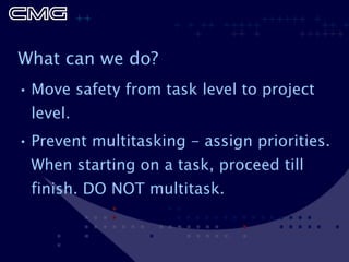 Critical Chain Project Management | PPS