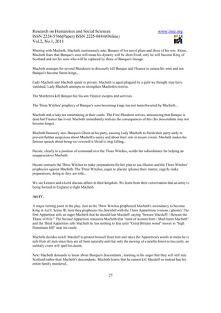 Critical comment on macbeth | PDF