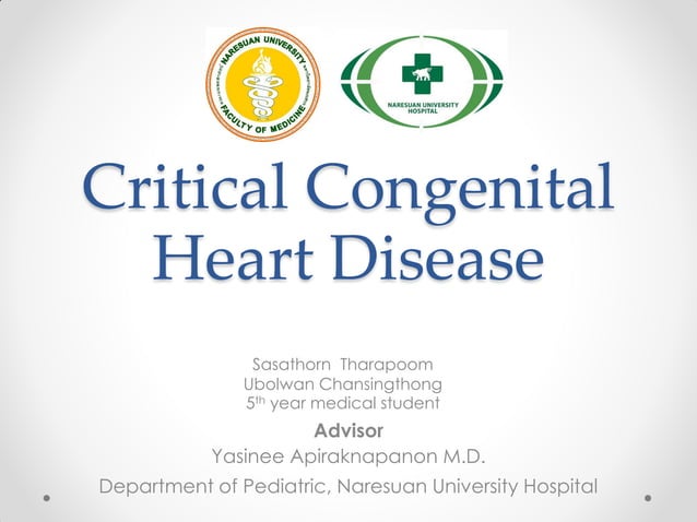 Topic Critical Congenital Heart Disease | PPT