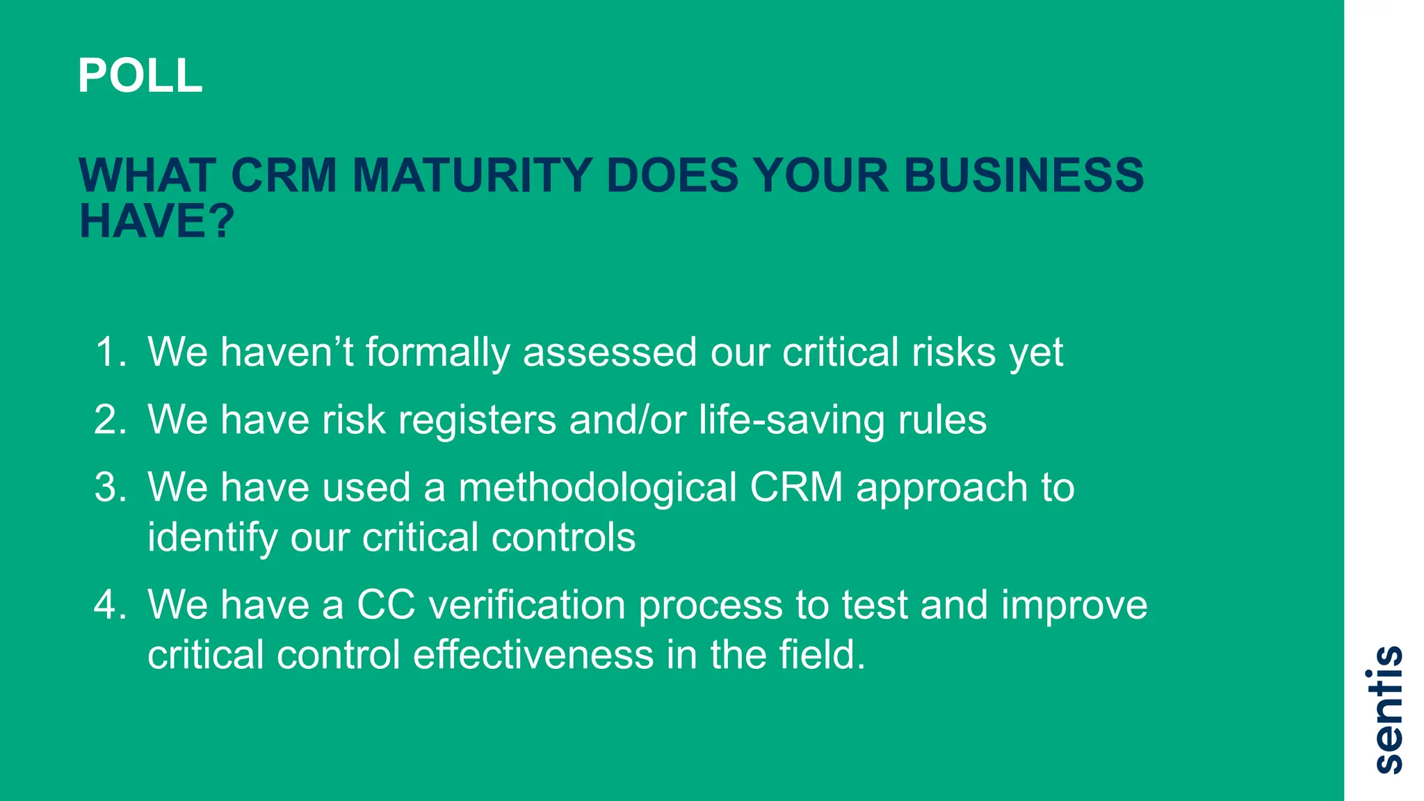 Critical Control Leadership & Verifications: Operationalising Critical ...