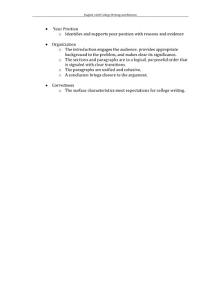 Eng 102 Critical Conversation Assignment Sheet | PDF