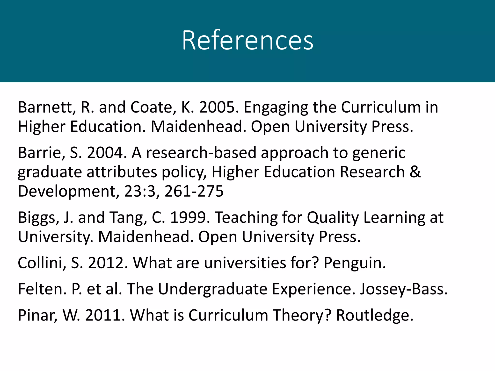 Critical curriculum design | PPTX