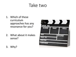 Critical curriculum design | PPTX