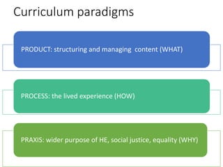 Critical curriculum design | PPTX