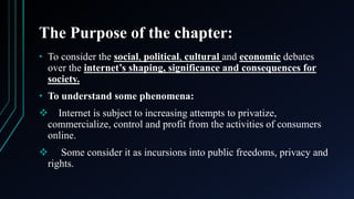 Critical Debates in Internet Studies | PPT