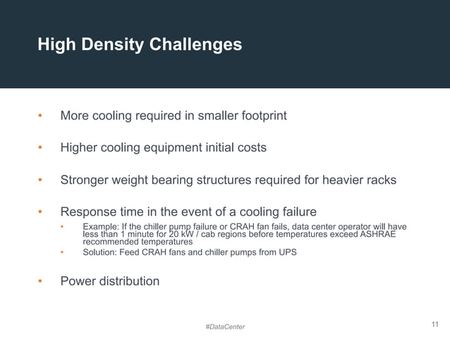 Critical design elements for high power density data centers | PDF
