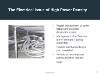 Critical design elements for high power density data centers | PDF